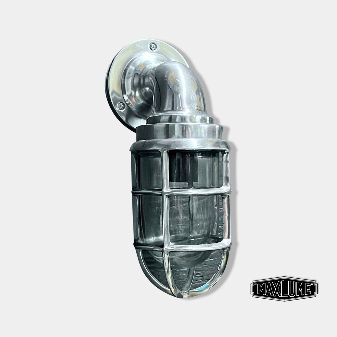 Beachamwell Bulkhead Outdoor & Bathroom Sconce Wall Light - Etsy