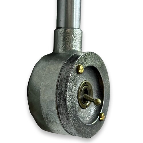 Galvanised Metal Conduit Industrial Style Light Switch - Etsy UK