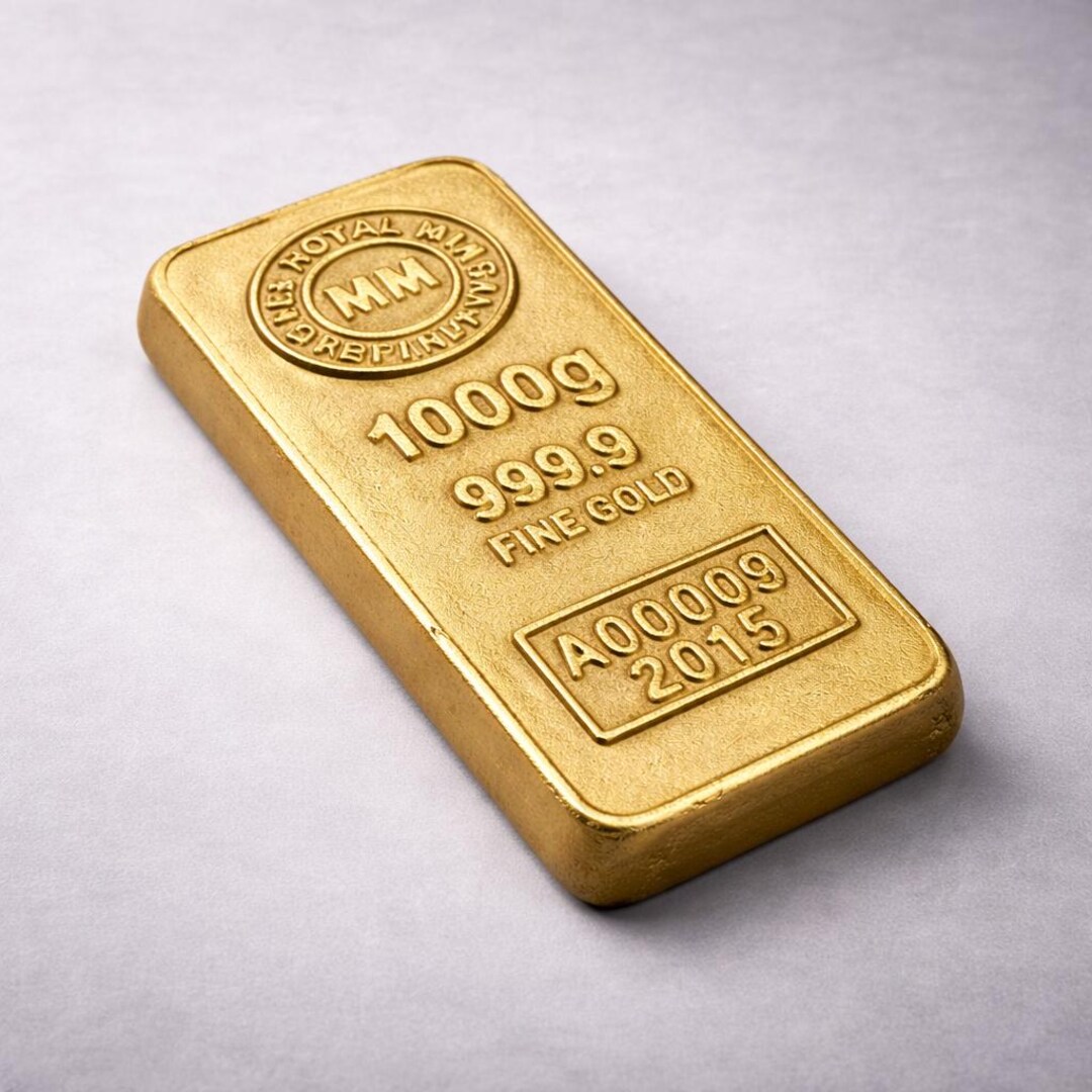 Cast Iron Gold Bullion Bar Paper Weight - 500g - Etsy