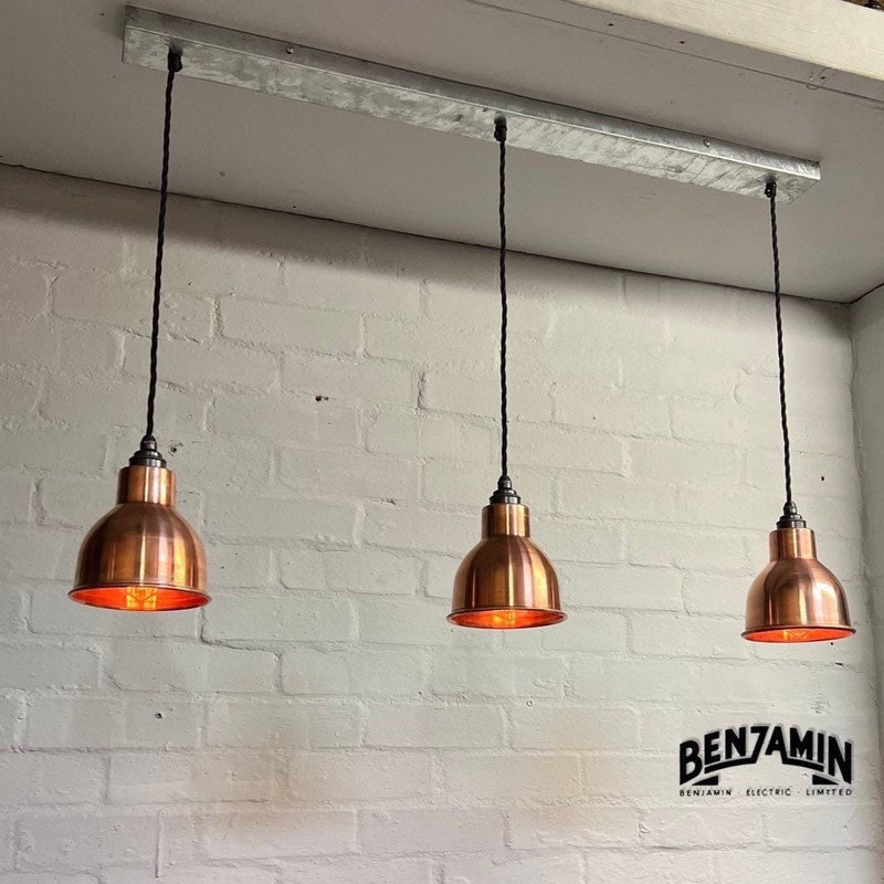 Copper Kitchen Light - Etsy