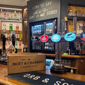 Storage Wooden Boxes Moët & Chandon Champagne Crates Natural Finish - Etsy