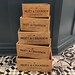 Storage Wooden Boxes Moët & Chandon Champagne Crates Natural Finish ...