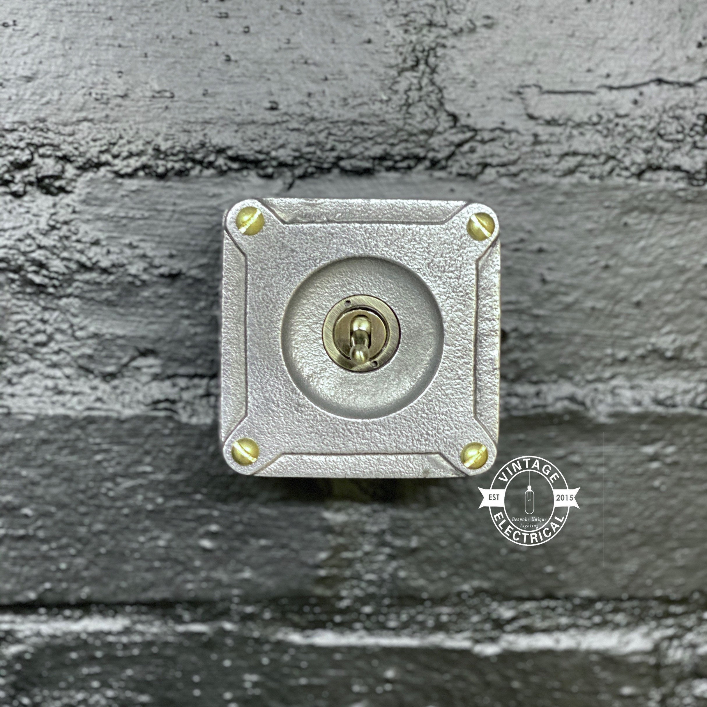 Industrial Vintage Light Switch Box