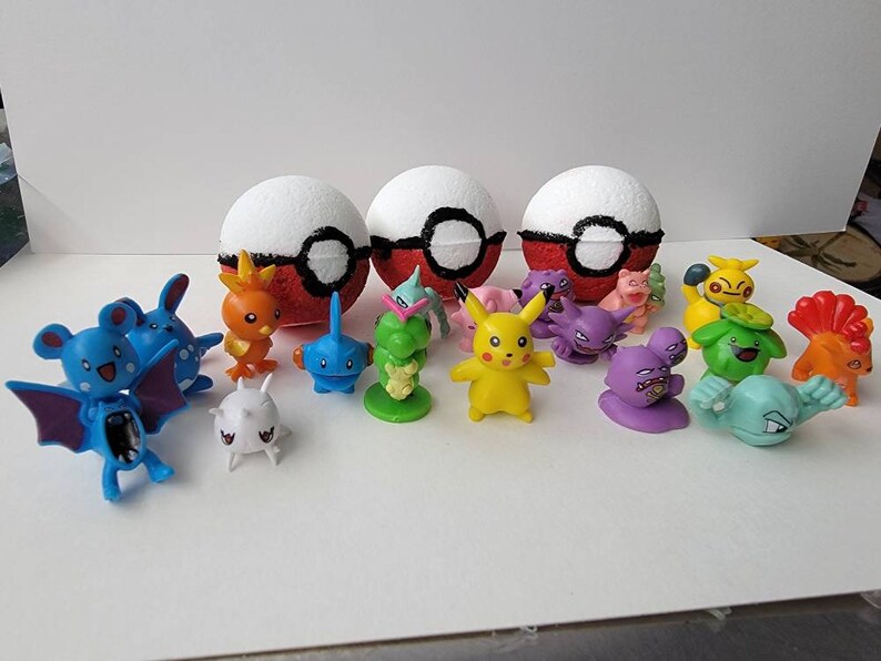 Mini Poke Ball With Toy Inside - Etsy
