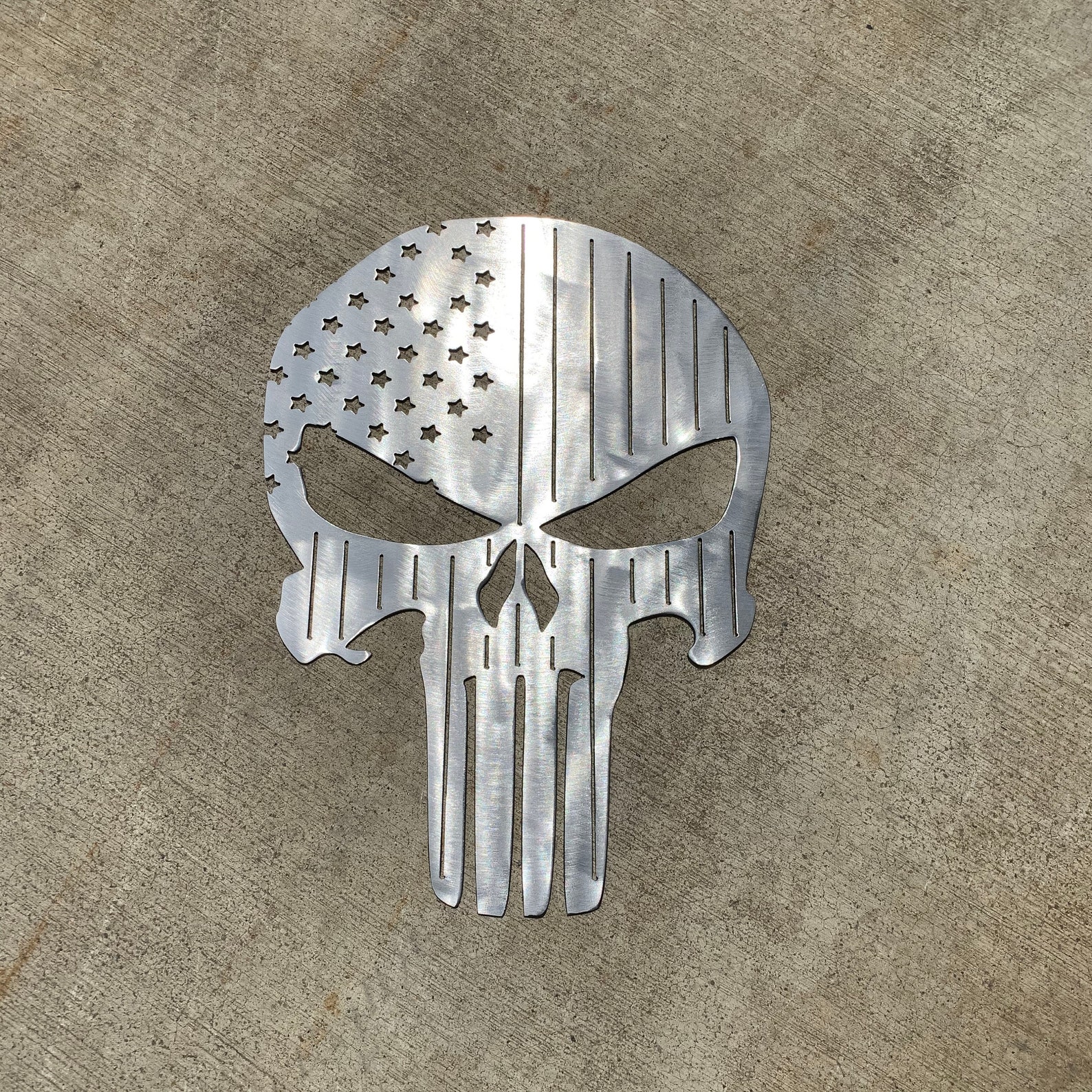 Punisher Flag Svg Dxf Cnc Plasma Laser - Etsy