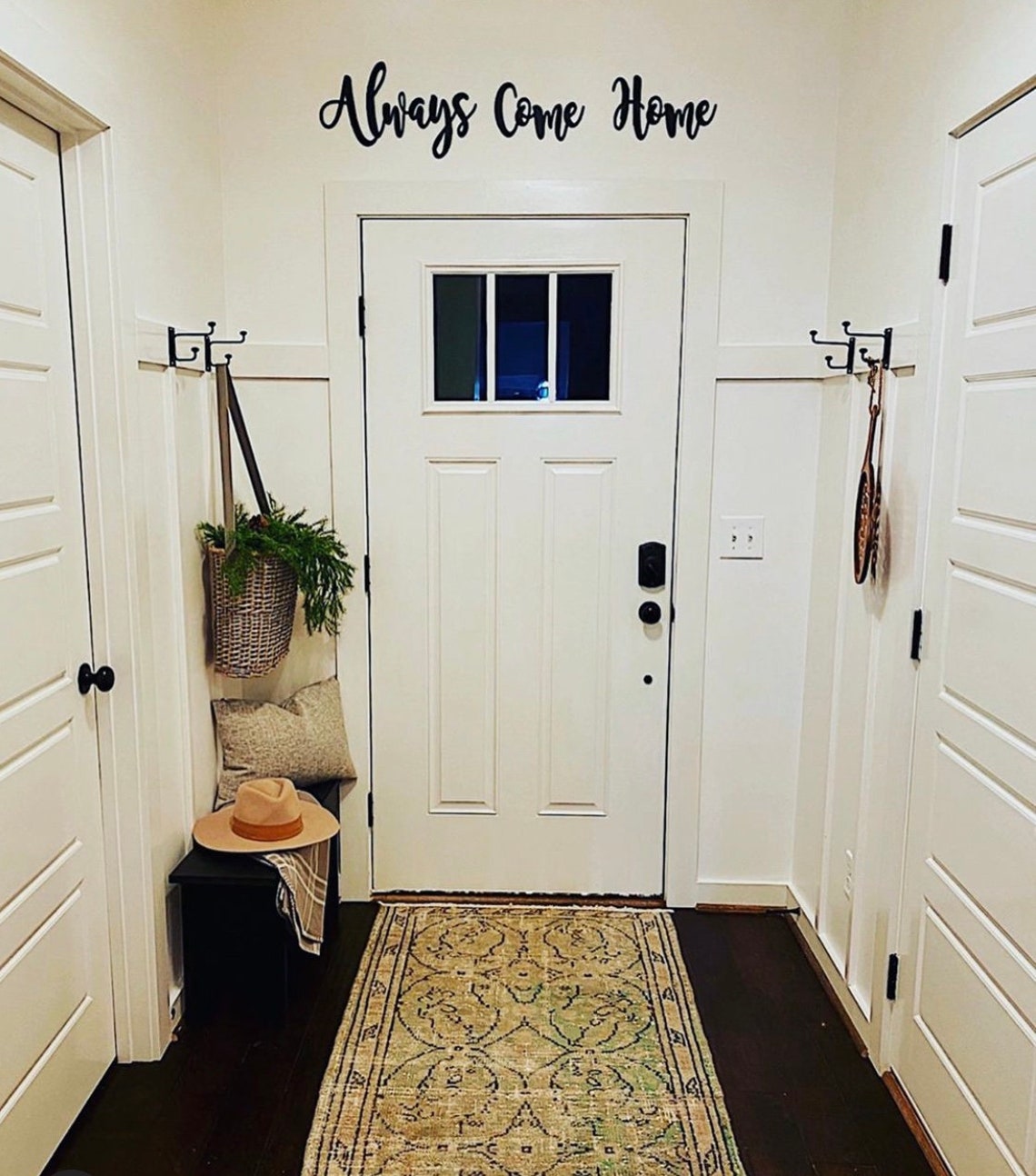 Always Come Home Metal Entry Way Sign | Etsy