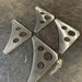 4pcs Speed Hole Metal Gusset, Fabrication Gusset, Metal Roll Cage ...