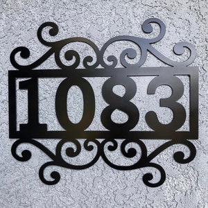 Address Name Plaque Monogram Sign Svg Dxf Cut Files 6pk - Etsy