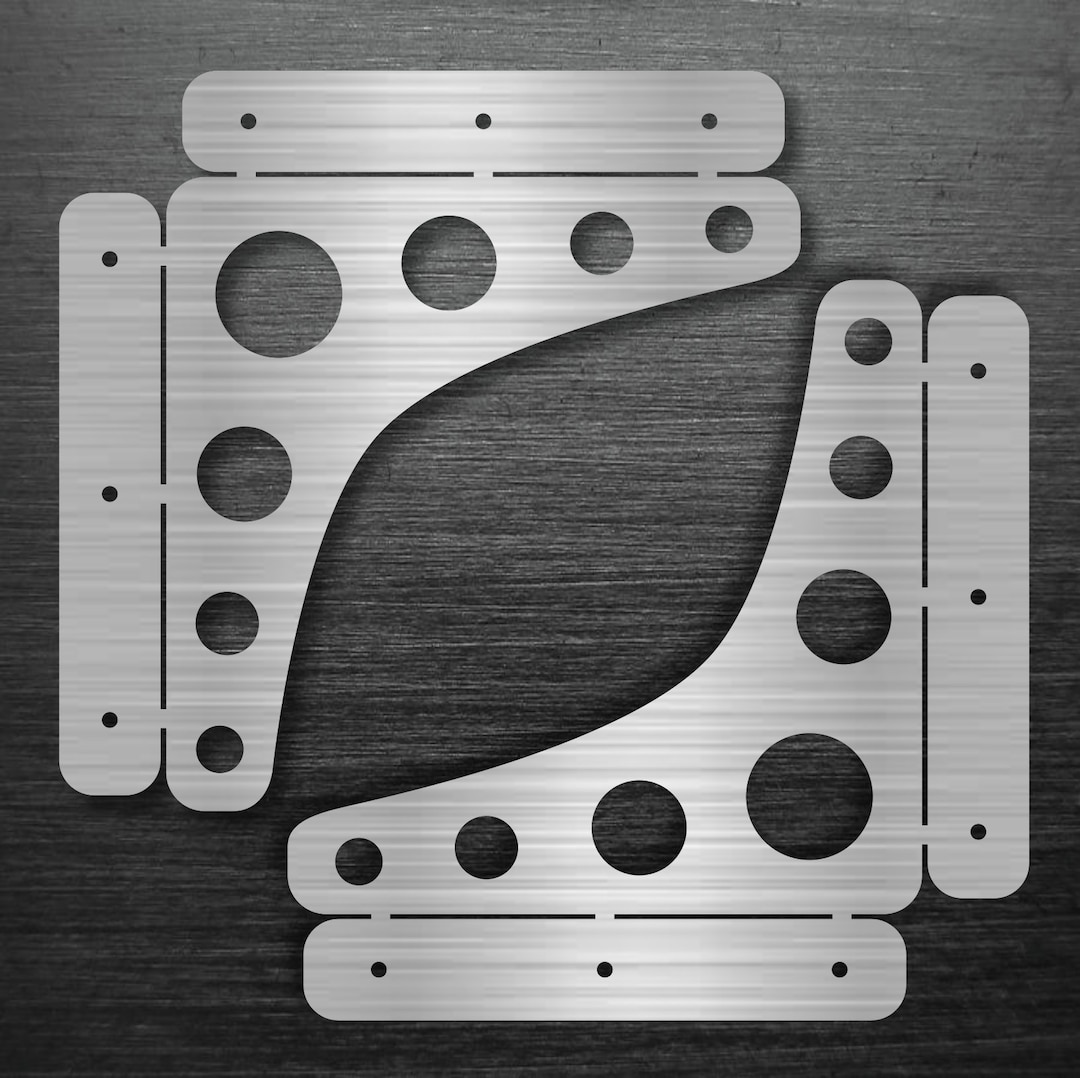 10" Shelving Bracket With Speed Holes Svg Dxf Cnc Plasma Cut Files - Etsy