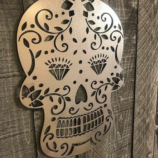 Skull Metal Laser Cut Files - Etsy