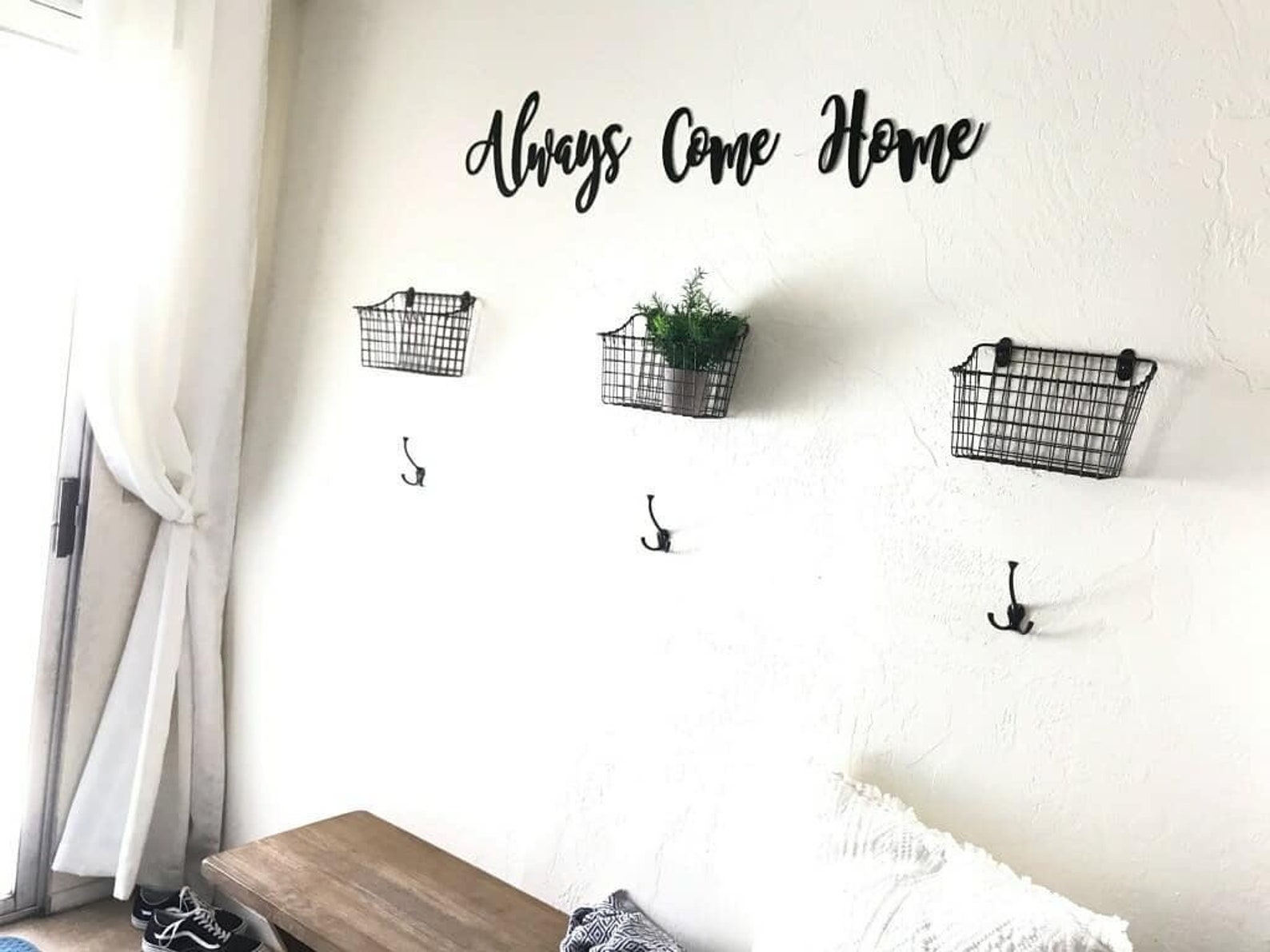 Always Come Home Metal Entry Way Sign - Etsy