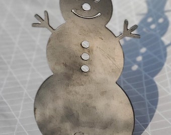Feeling' Frosty Snowman Standing Snowman Winter Christmas Snowman Decor ...