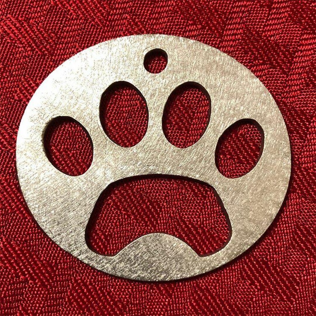 Paw Print Bottle Opener - Etsy