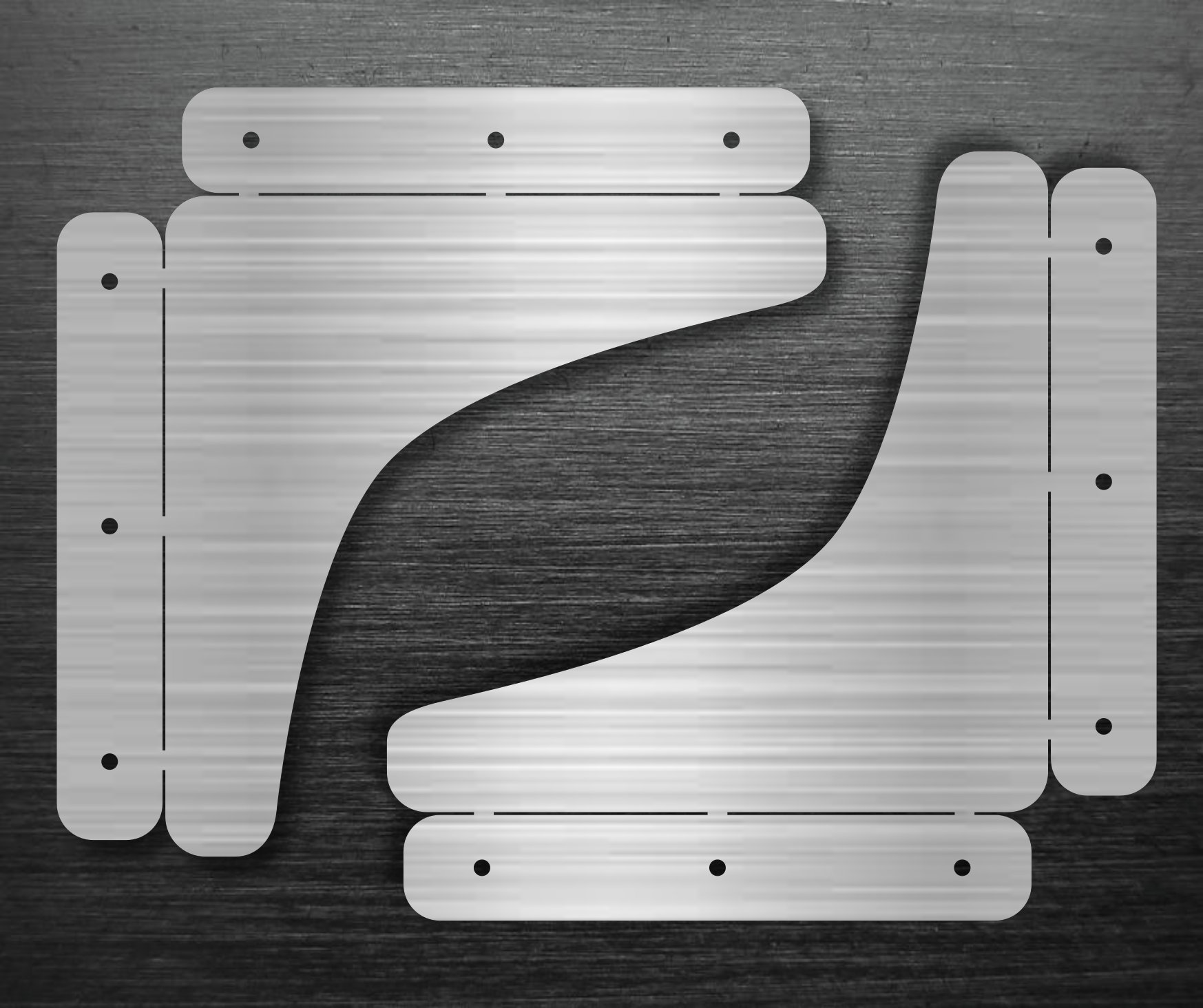 10 Shelving Bracket Svg Dxf Cnc Plasma Cut Files - Etsy Australia