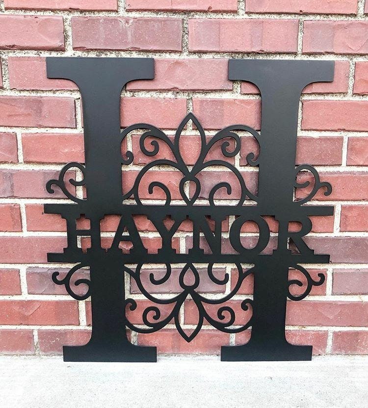 FILIGREE MONOGRAM Svg Files Cnc Plasma - Etsy