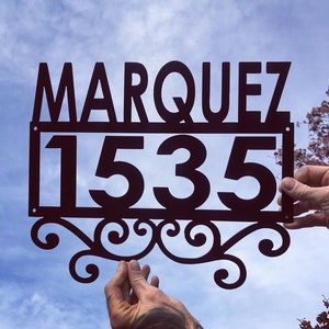 Address Name Plaque Monogram Sign Svg Dxf Cut Files 6pk - Etsy