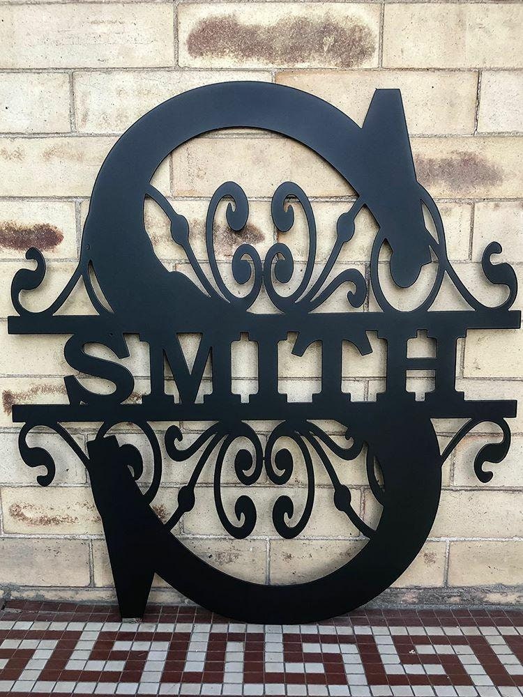 FANCY MONOGRAM Svg Dxf Files Cnc Plasma - Etsy