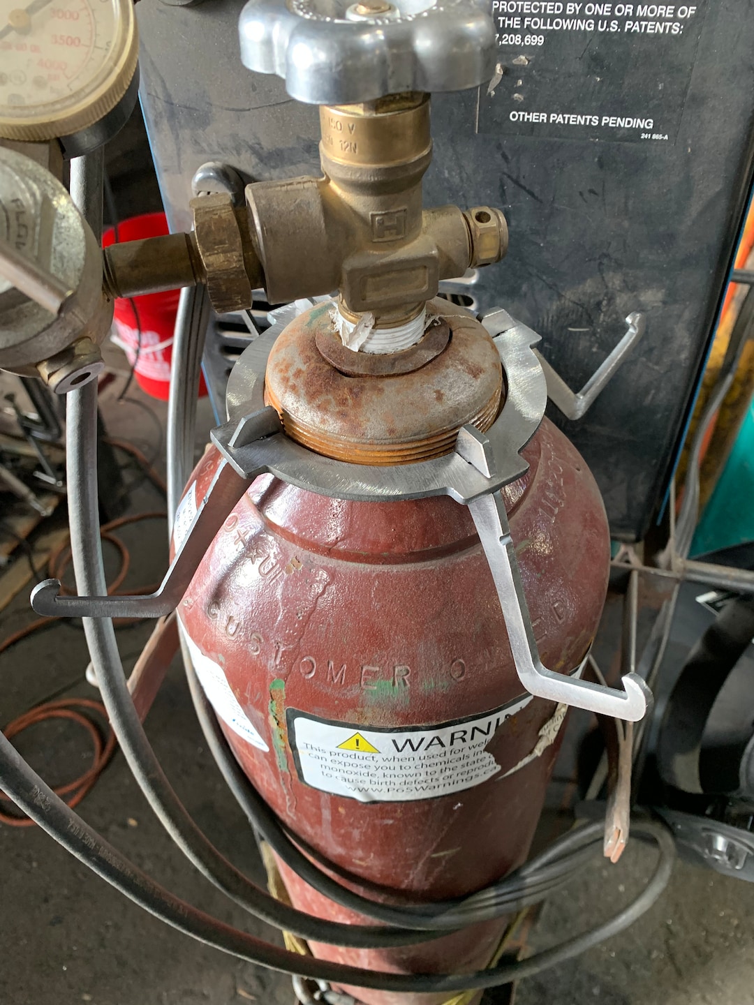 Welding Tank Bottle Accessory Metal Organizer Hooks - Etsy