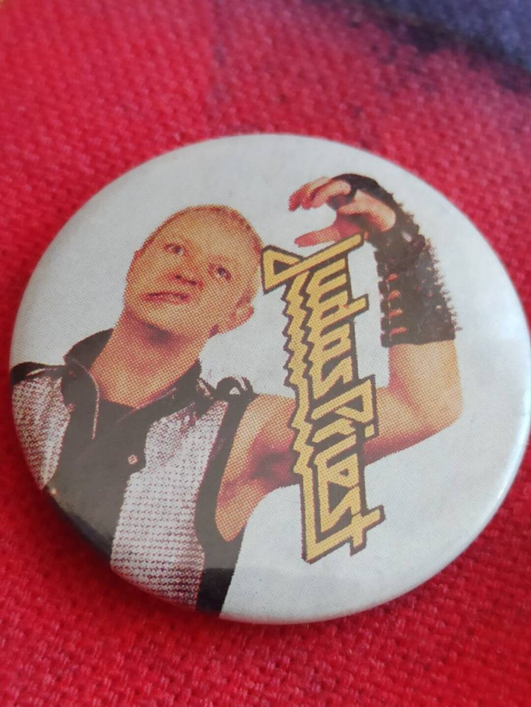 Judas Priest Rob Halford Vintage 80s Pin. From US Festival 83 ...