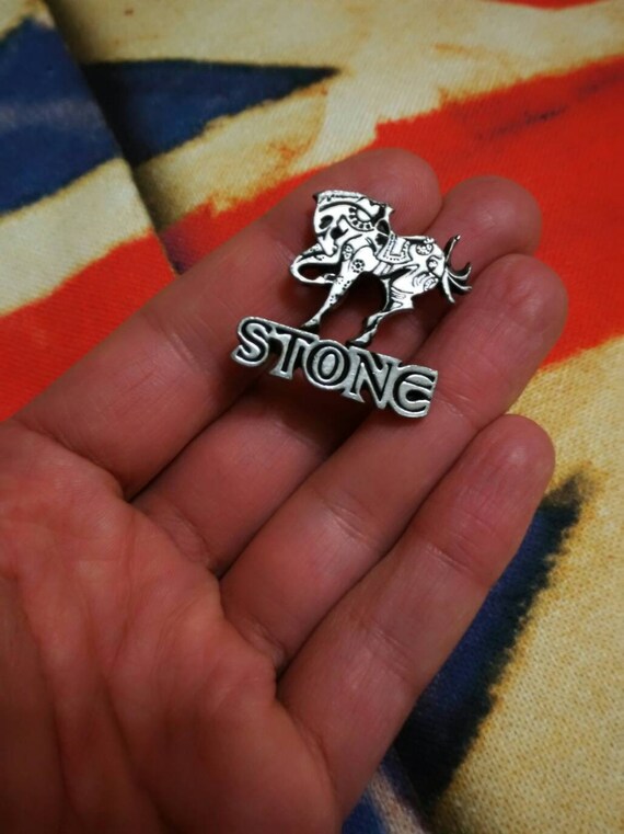 The Stone 1994 vintage genuine 90s cast metal pin ori… - Gem
