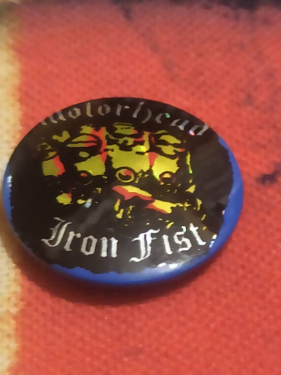 Vintage pin button motorhead - Gem Vintage pin button motorhead - Gem