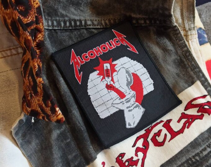 Metallica Alcoholica Vintage 80s Patch, for True Collectors Vintage ...