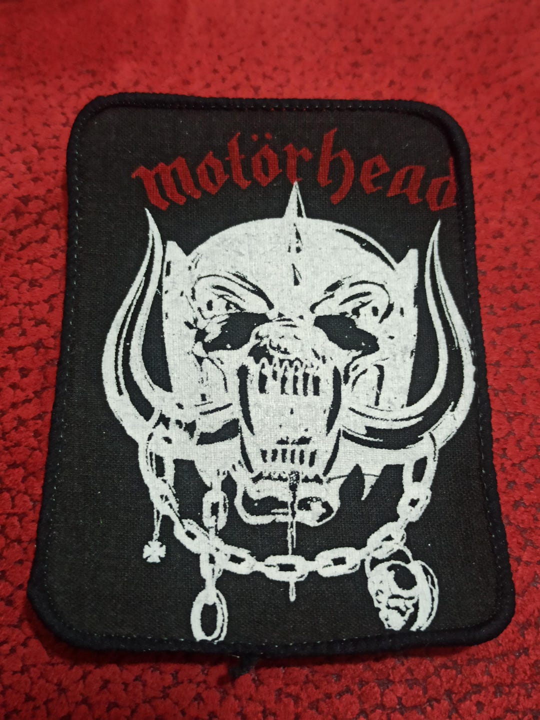 MOTORHEAD, Snaggletooth Warpig Vintage 80s Sew-on Patch, Lemmy ...