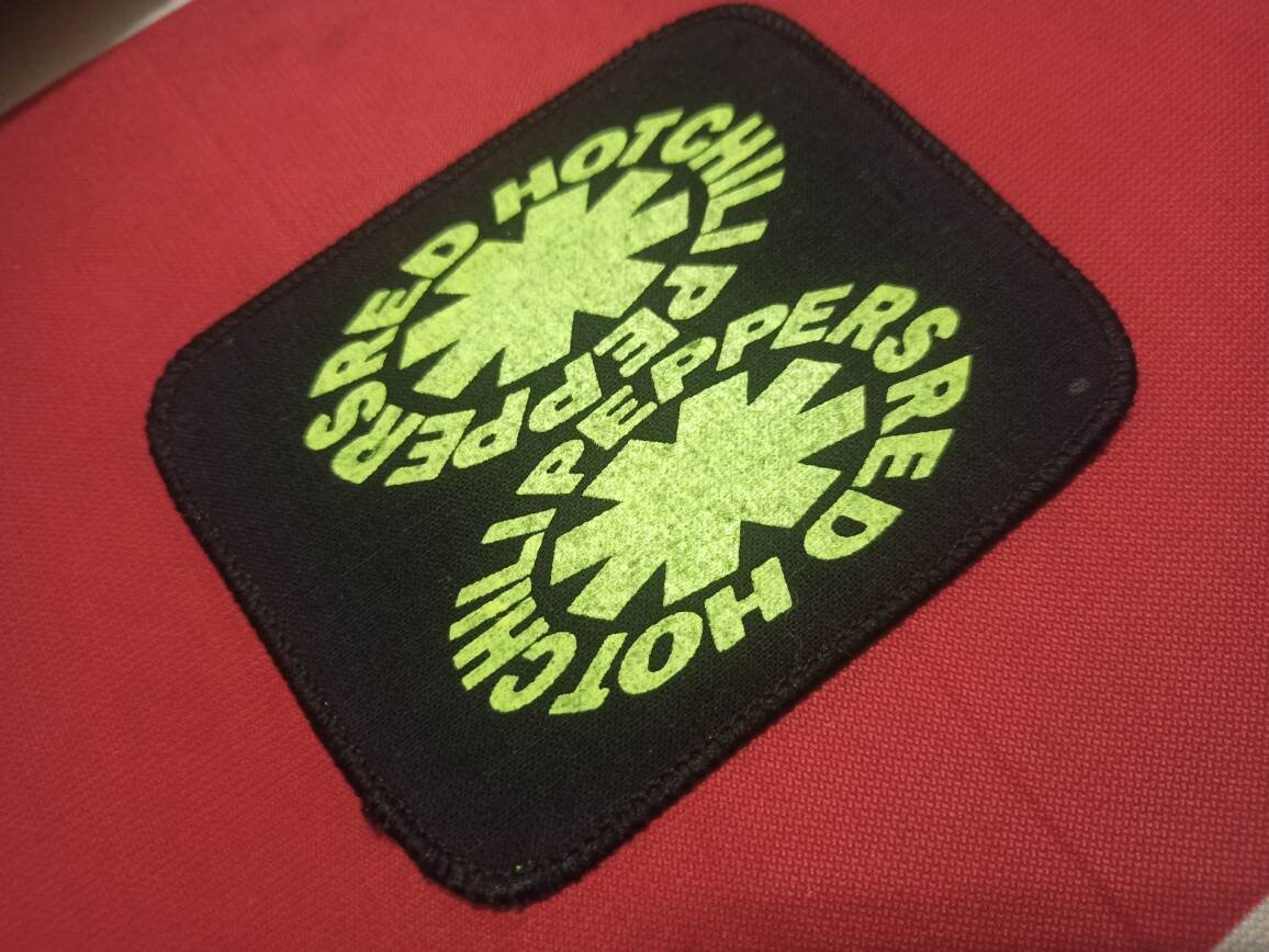 Red Hot Chili Peppers Vintage End 80s Early 90s Patch Green - Etsy