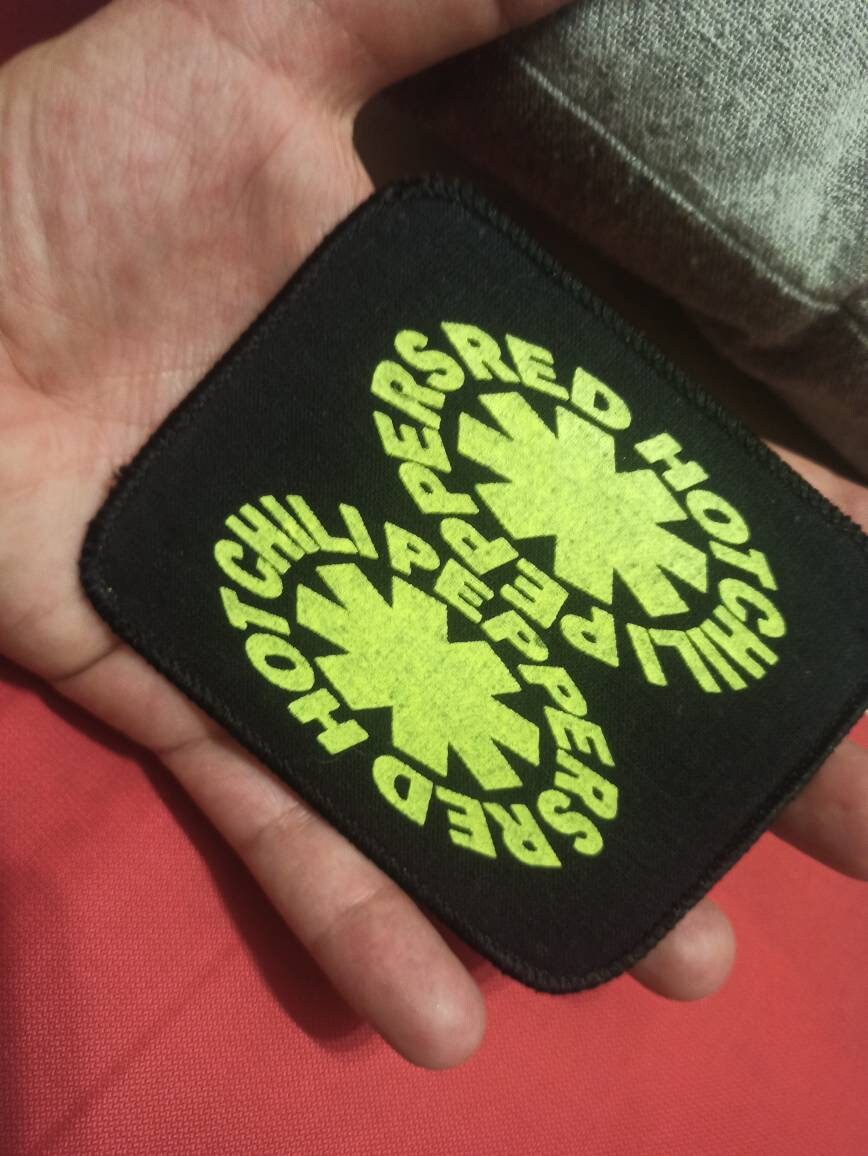 Red Hot Chili Peppers Vintage End 80s Early 90s Patch Green - Etsy