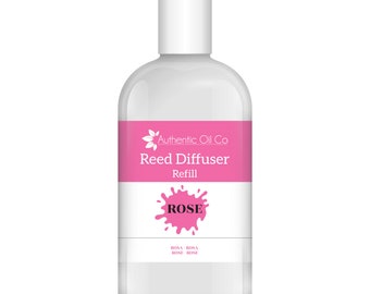 16 Oz Tea Rose Garden Fragrance Reed Diffuser Oil Refill Made in the ...