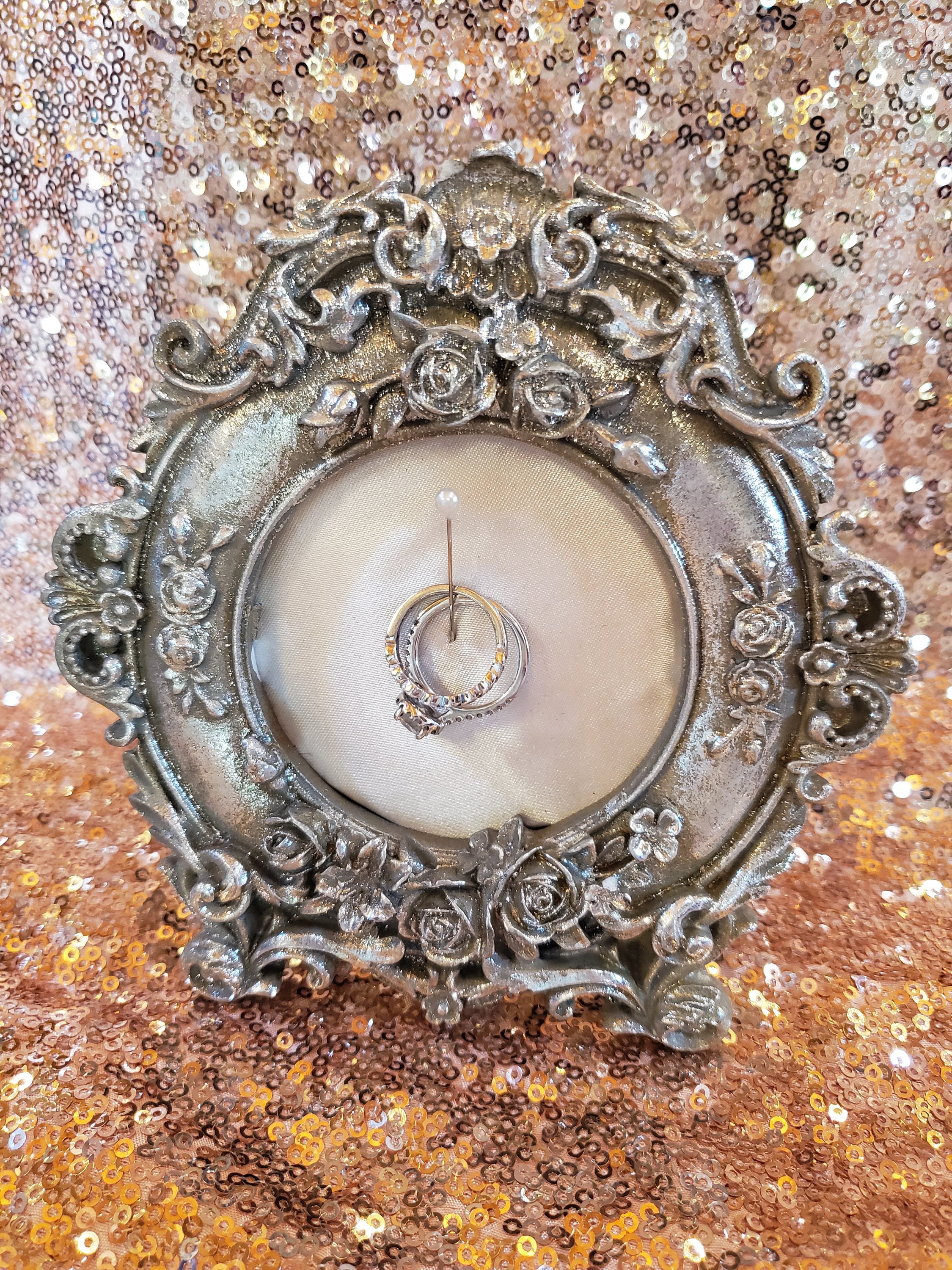 Wedding Ring Holder Frame - Etsy