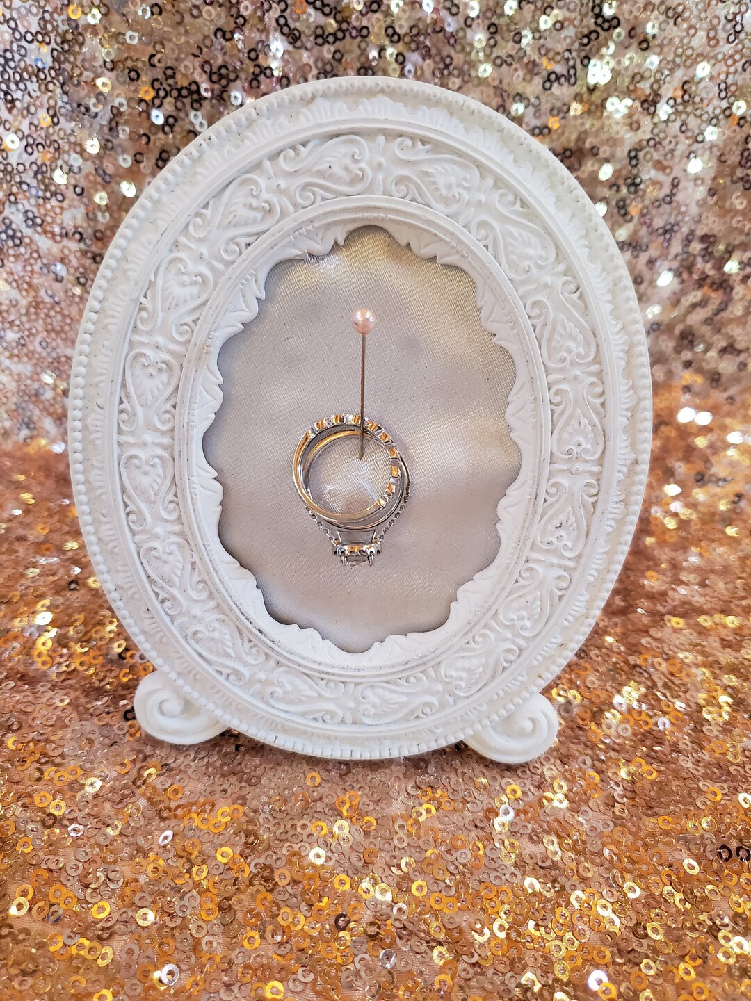 Wedding Ring Holder Frame - Etsy