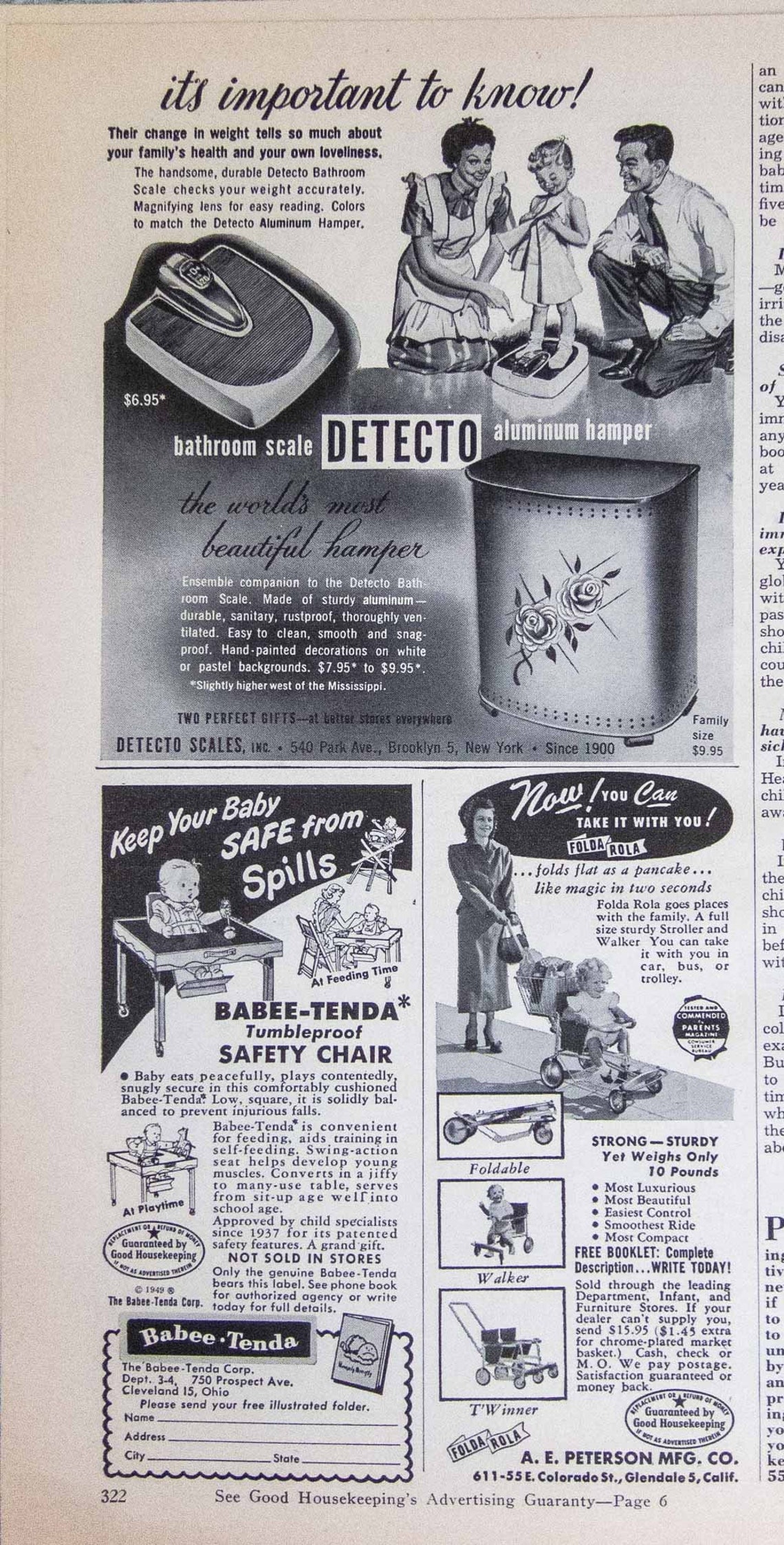 40 Pages of Retro Magazine Ads From 1949 GH-49-MISC_1-8 - Etsy