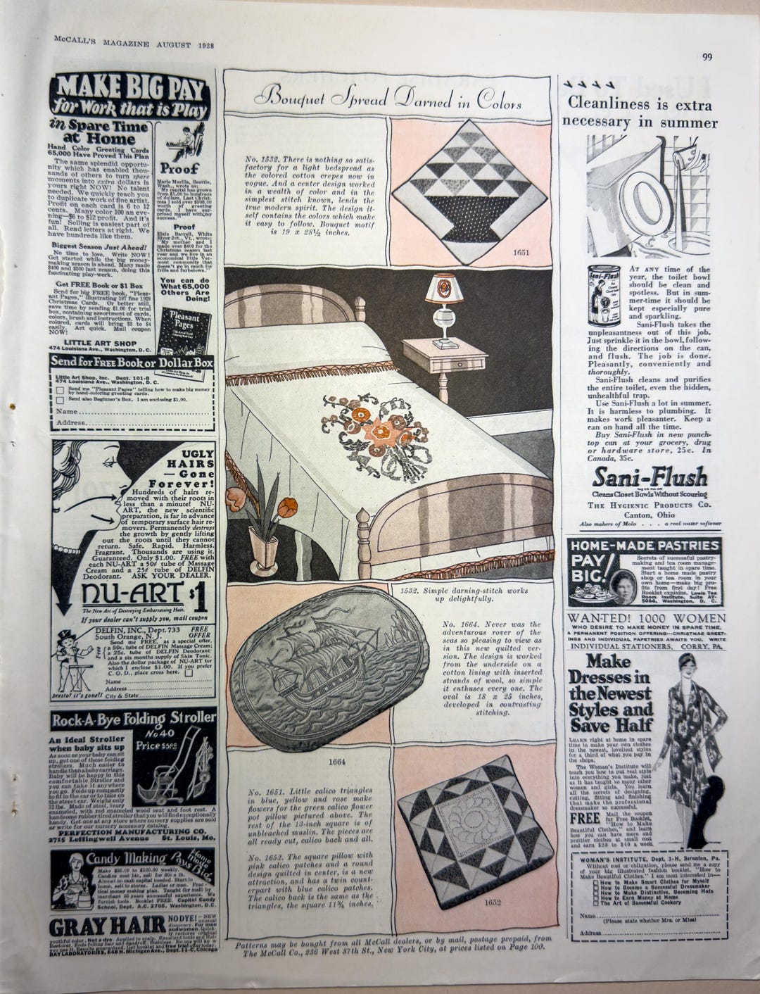 1928 Ads for Home and Personal Hygiene (28-AUG MCC 16-7) - Etsy