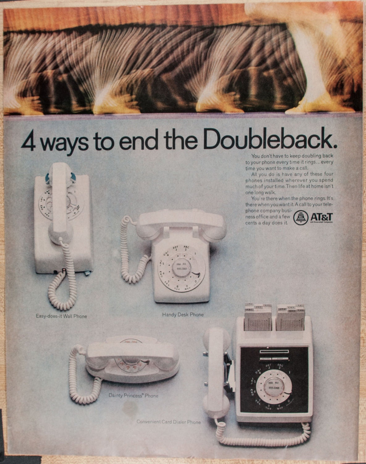AT&T Rotary Phone Magazine Ad From 1968 (AD68-0615-POST-121) - Etsy