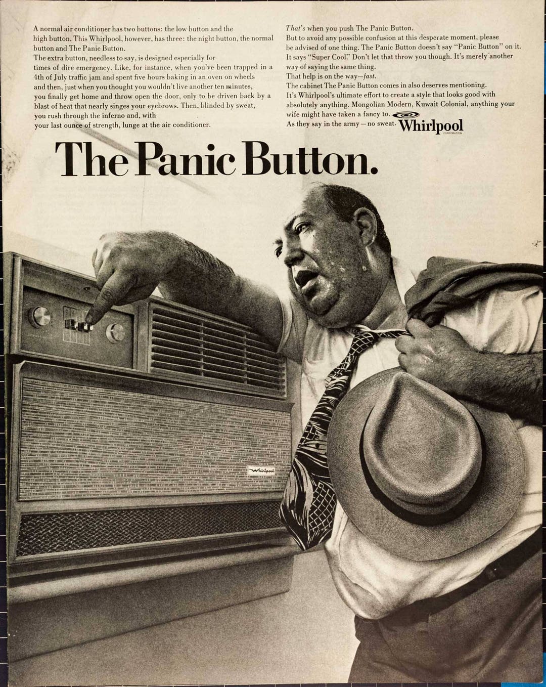 Whirlpool Air Conditioner Ad From 1968 (PO-68-238) - Etsy
