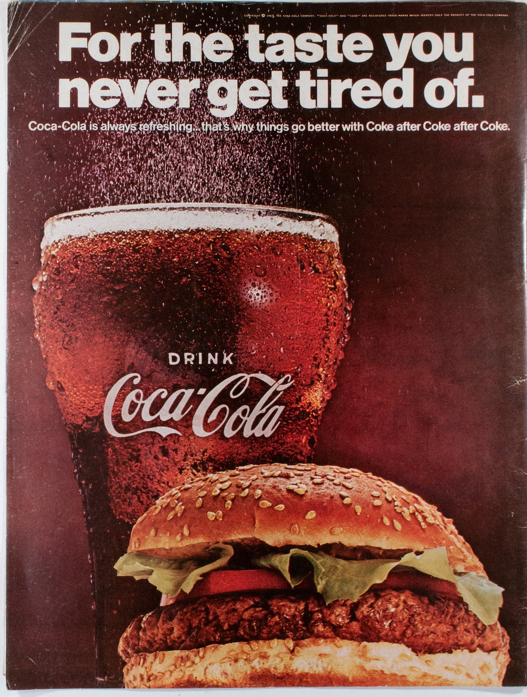 1967 Coke Ad (1967LIF-01) - Etsy