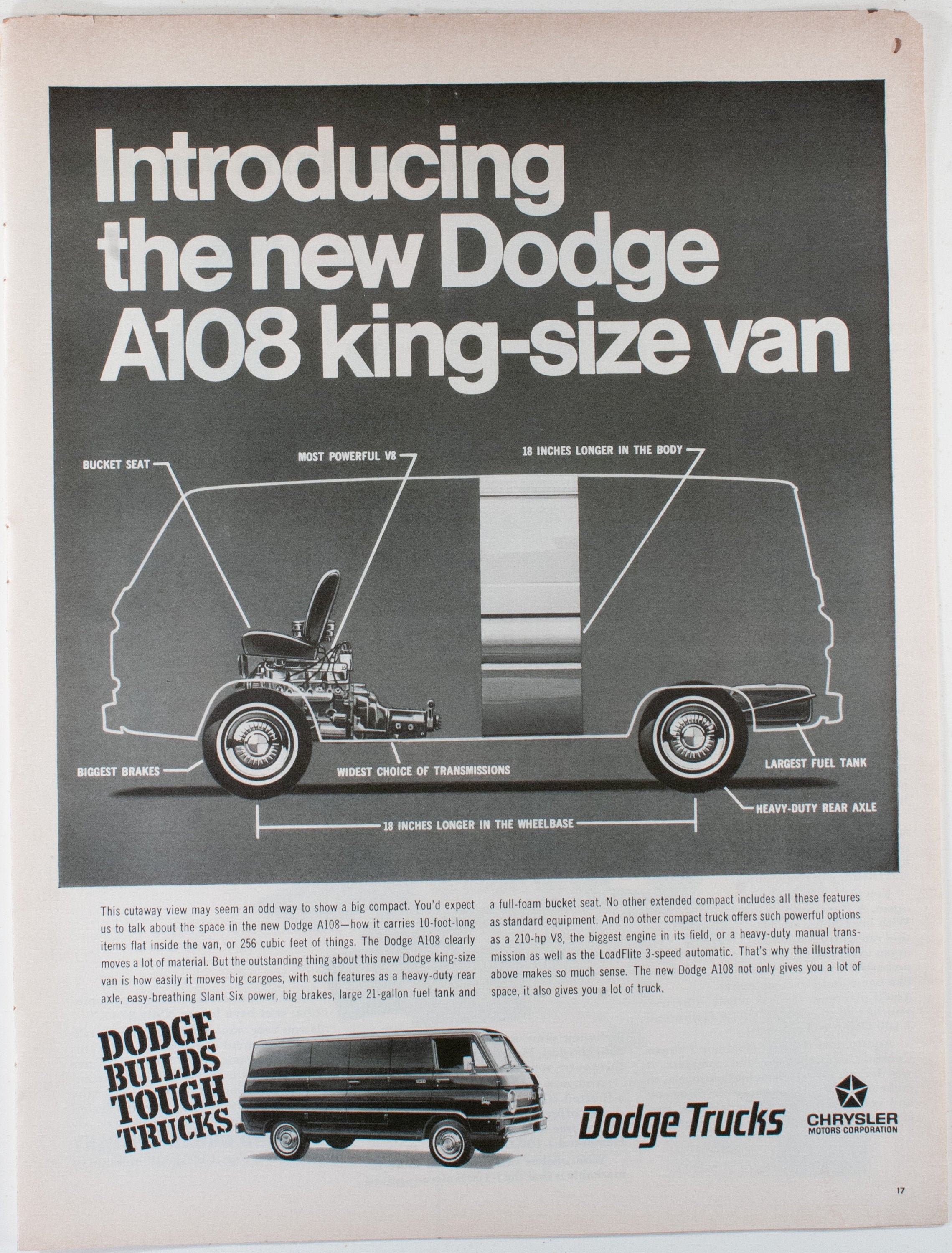 1968 Dodge A108 Van