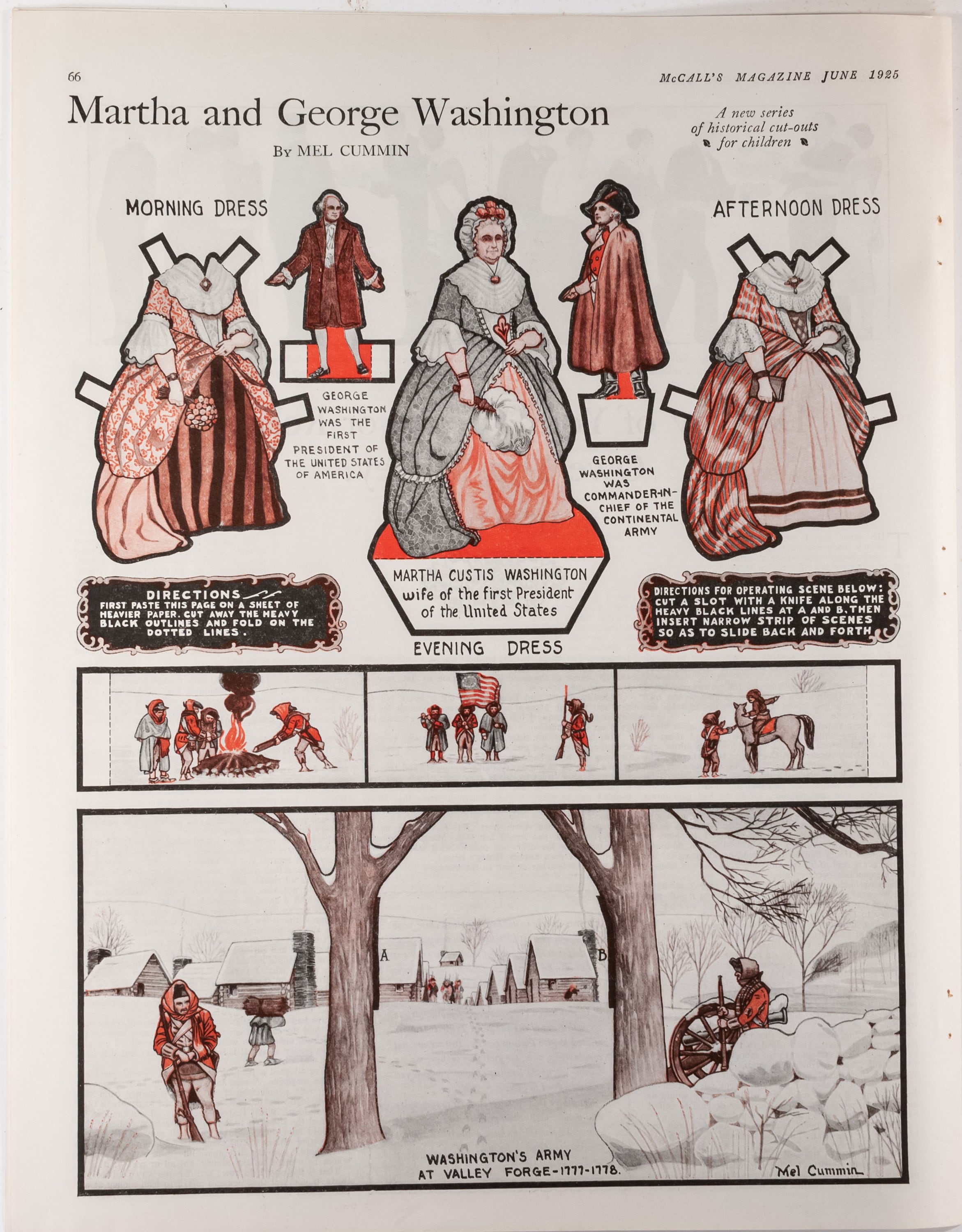 George And Martha Washington Coloring Page