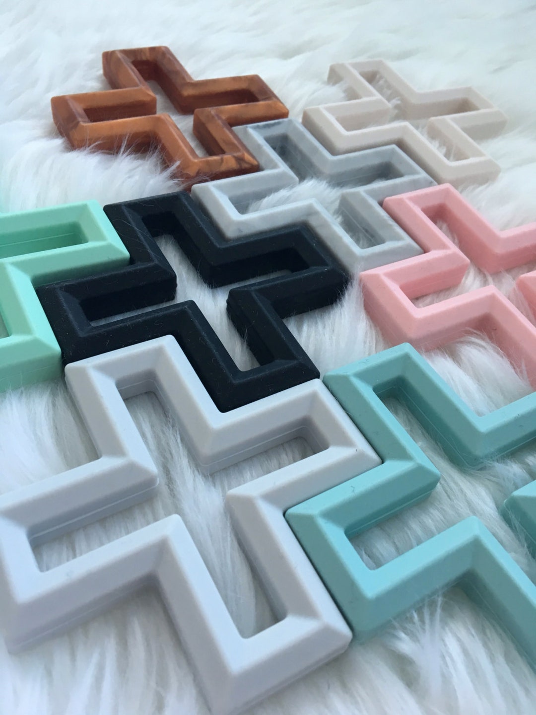 Geometric Cross Silicone Teether With Texture. Baby Teething - Etsy