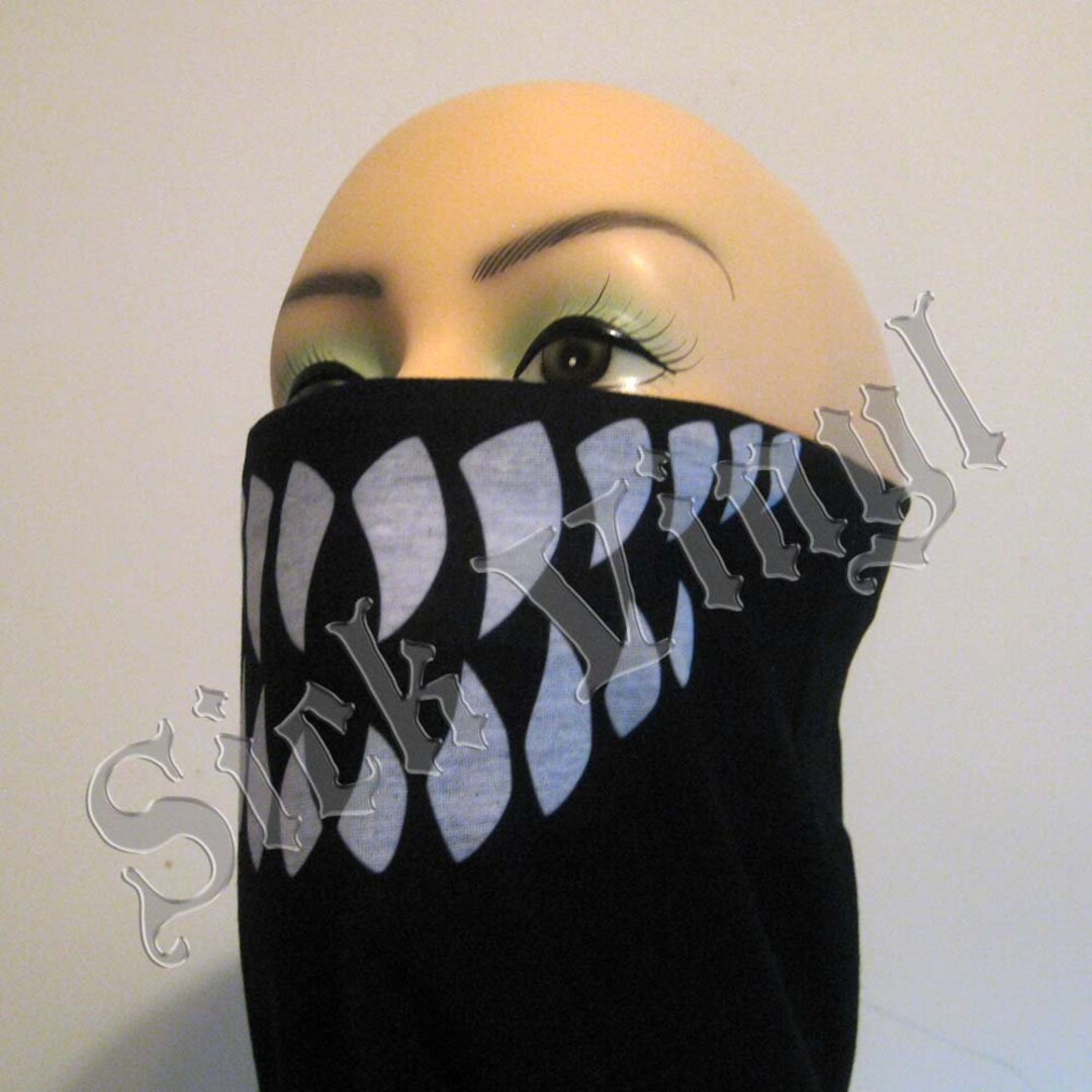 Neck Gaiter Face Mask Venom Teeth Light Weight - Etsy
