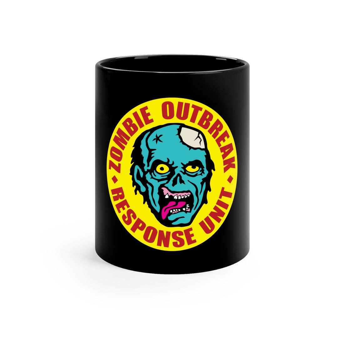 Zombie Outbreak Response Unit Black Mug 11oz - Etsy