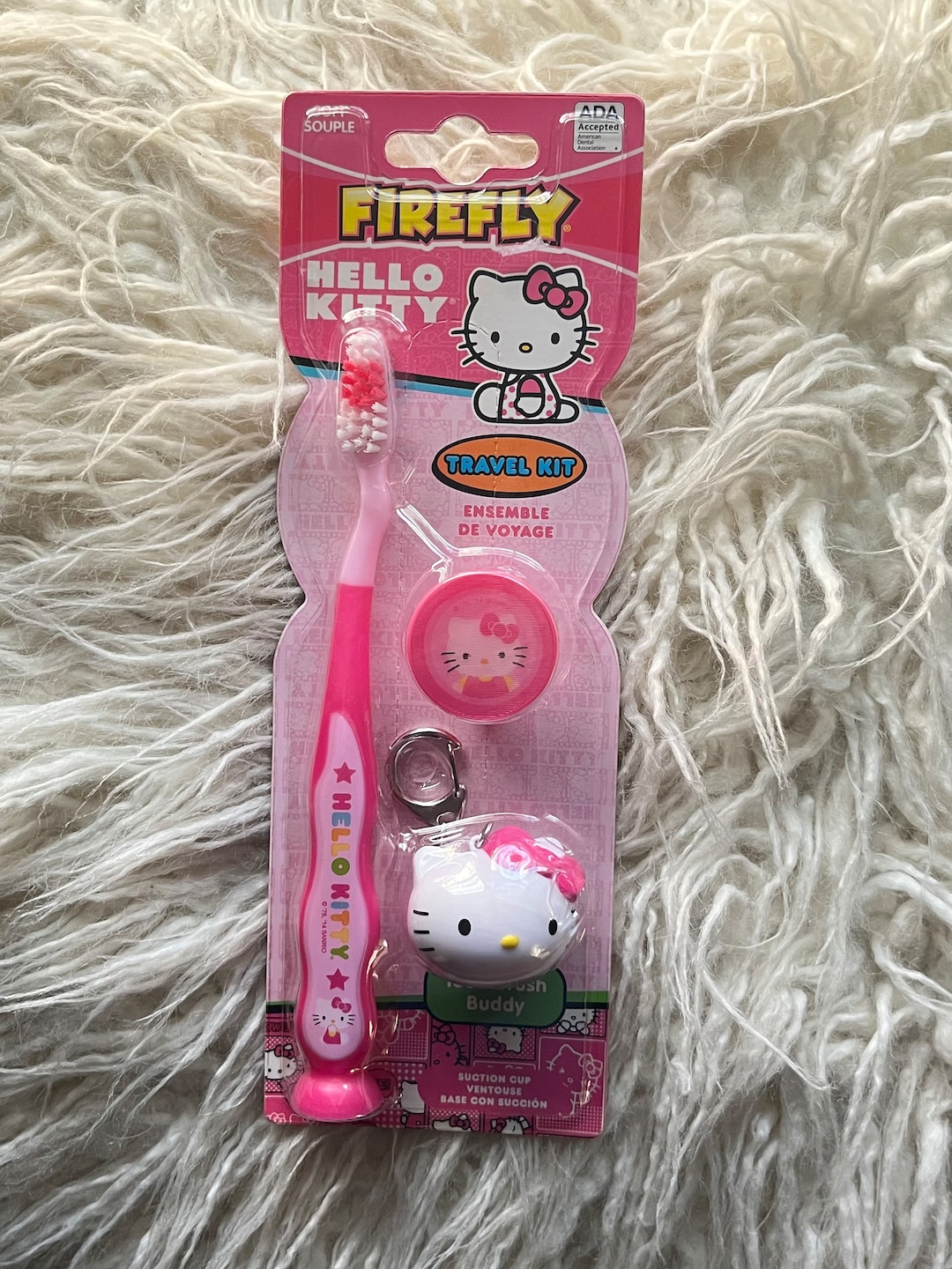Hello Kitty Toothbrush Travel Kit 3pcs - Etsy