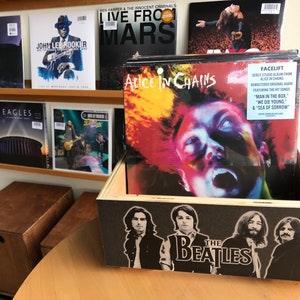 Vinyl Record Table Top Storage Rack and Display - Etsy