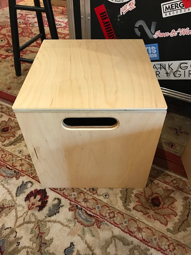 Vinyl Record Storage Cube Vinyl LP Crate For Vinyl LP - Etsy