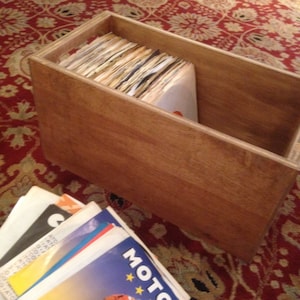 45 RPM (16 1/2" Deep) - Vinyl Record Storage and Display Crate ...