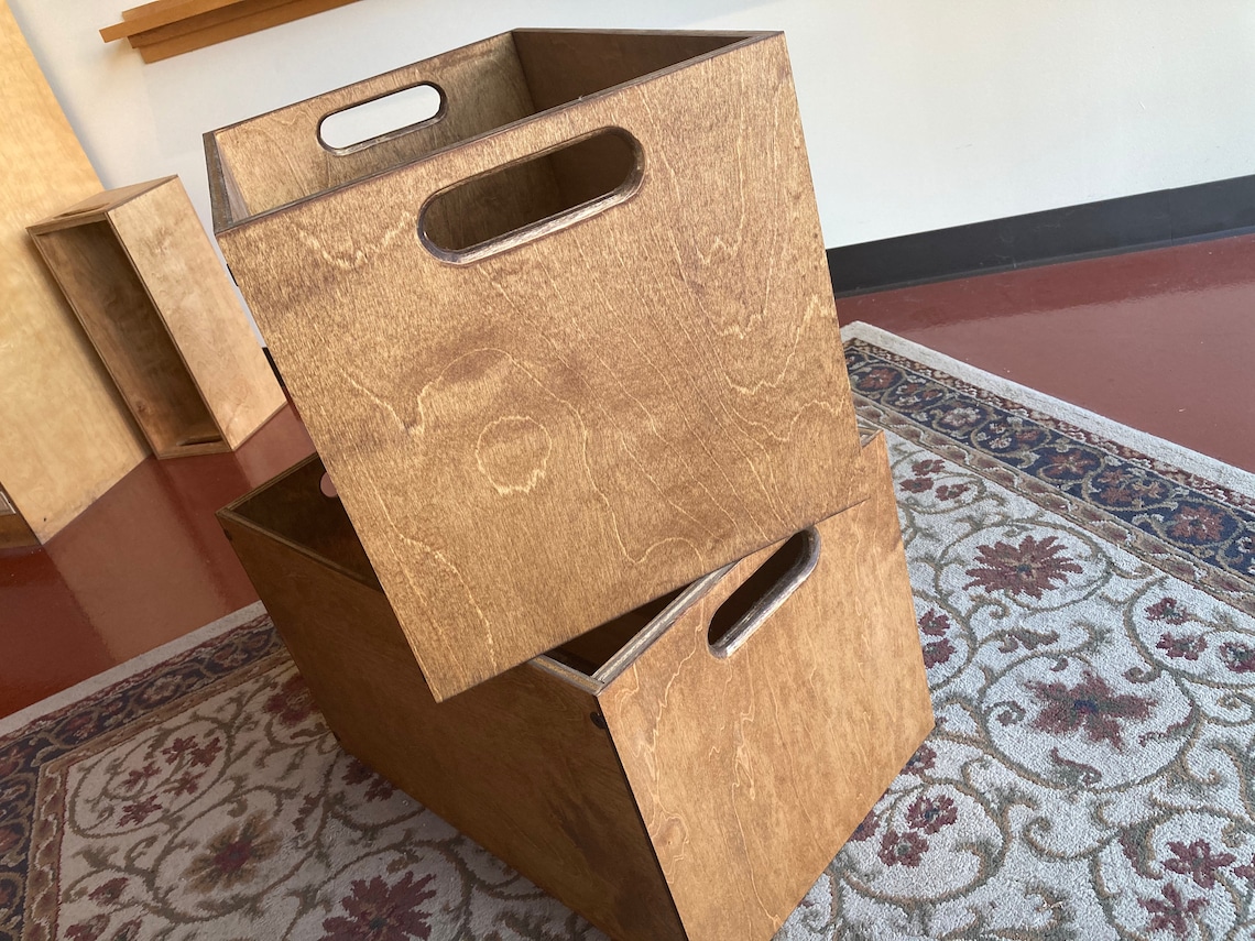 Vinyl Record Storage Crate // Record Crate // Vinyl LP Crate - Etsy