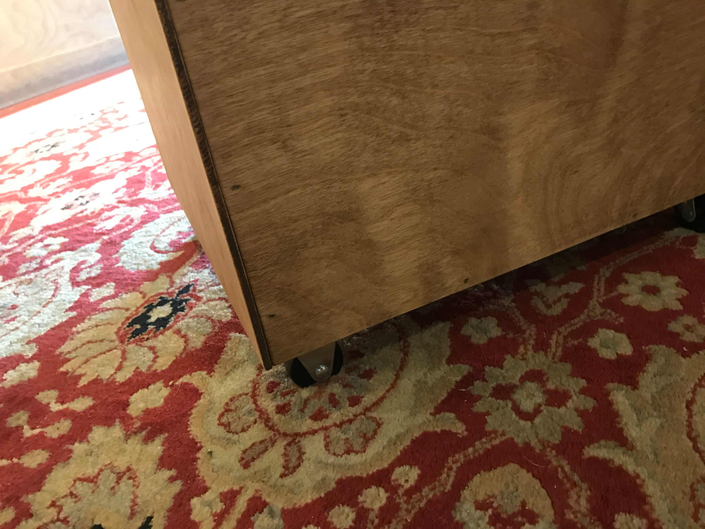 Vinyl LP Record Roll Around Cart // Record Crate // Vinyl LP Crate ...