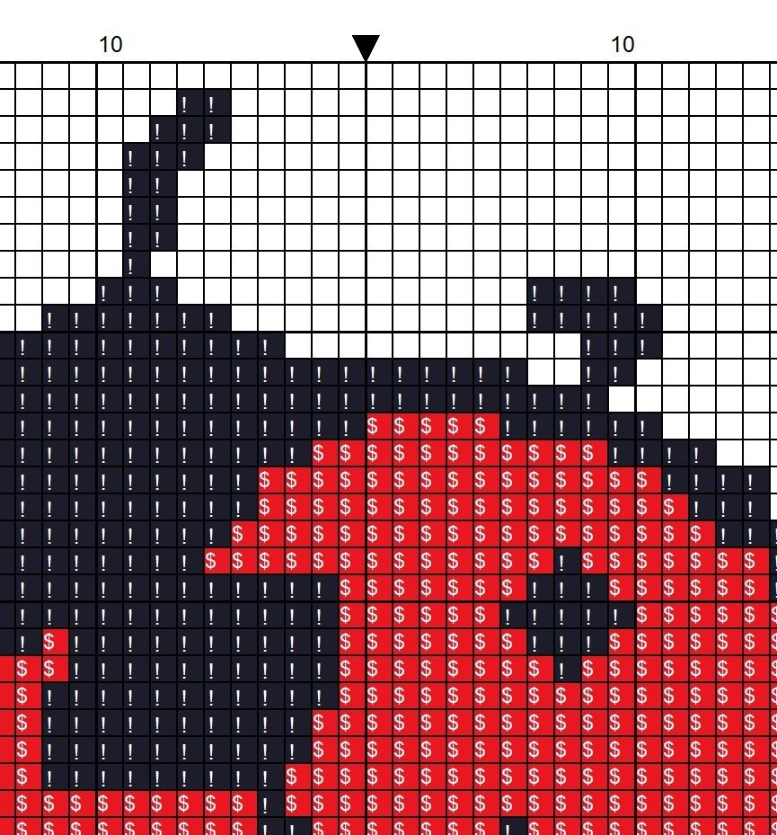 Ladybug cross stitch pattern small size Cross stitch Patterns | Etsy