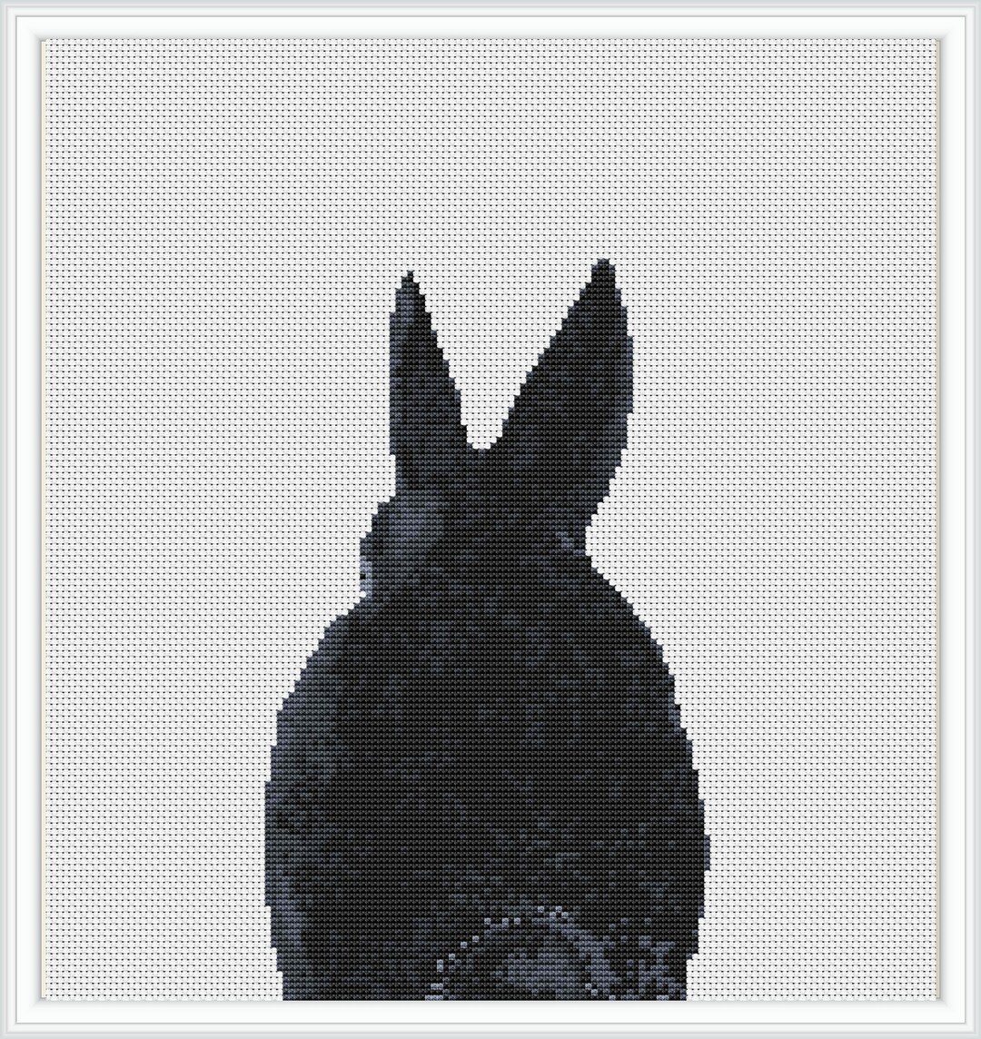 Netherland Dwarf Rabbit Cross Stitch Pattern, Free Shipping, Cross ...